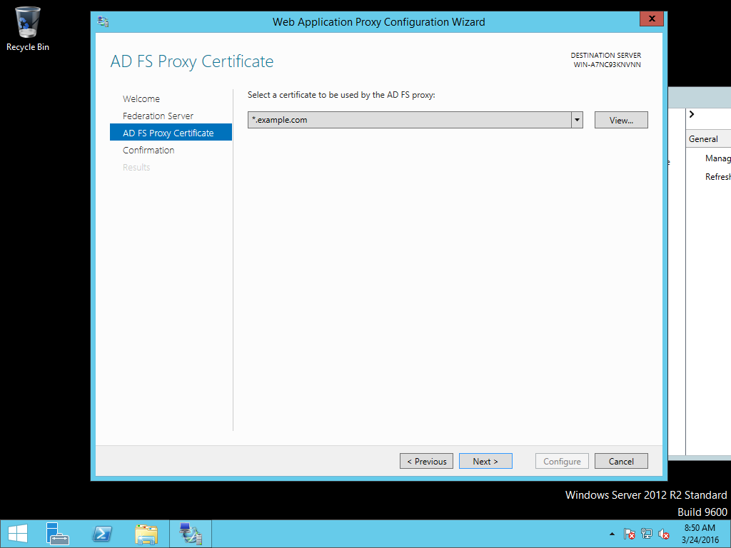 Setup Reverse Proxy on Windows Server