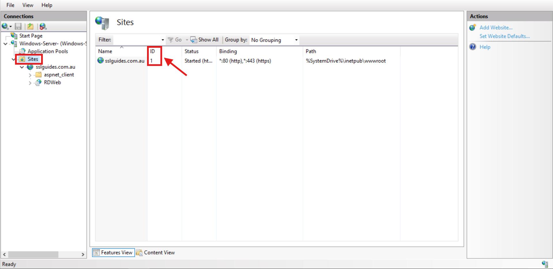 ACME SSL Configuration Guide for IIS - Windows Server
